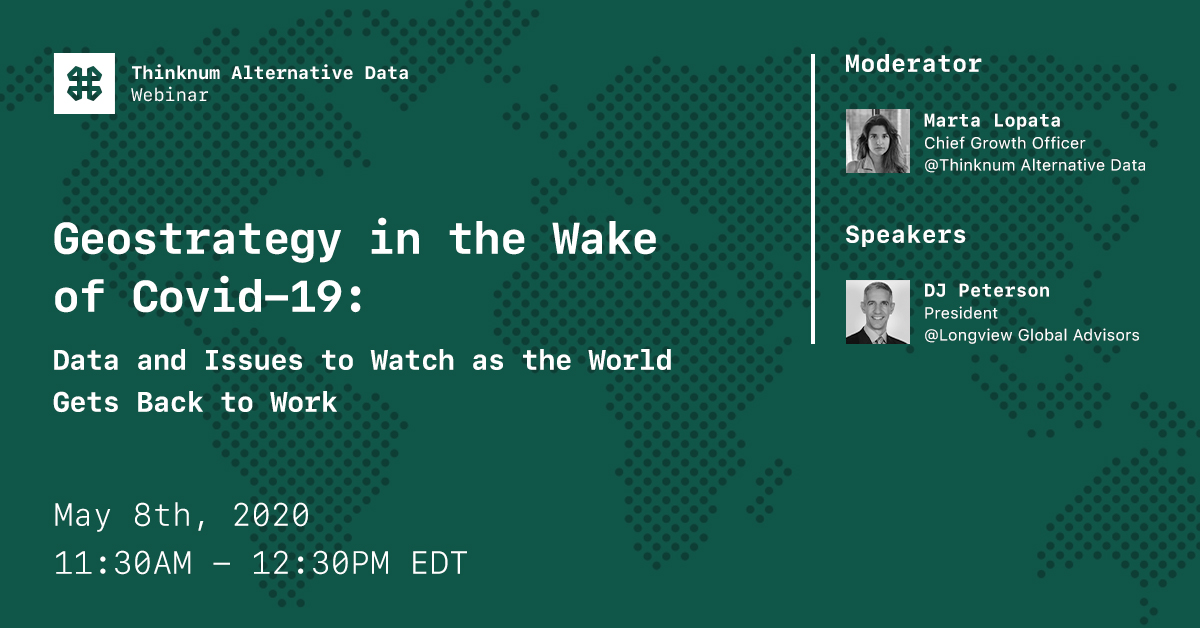 Webinar | Geostrategy in the Wake of Covid-19